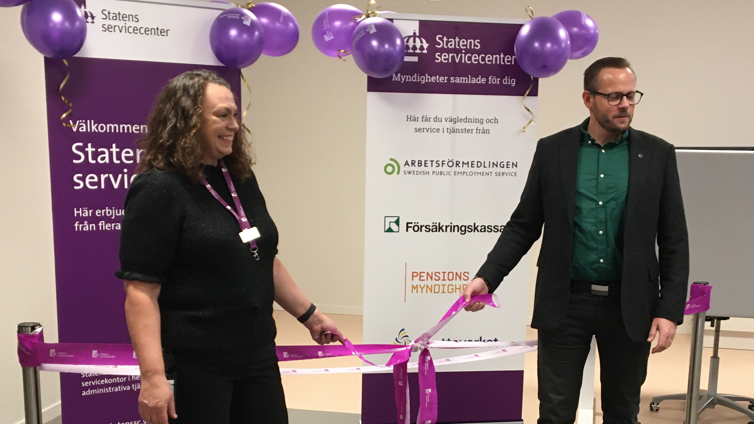 Statliga servicekontoret invigs i Sölvesborg - Statens servicecenter