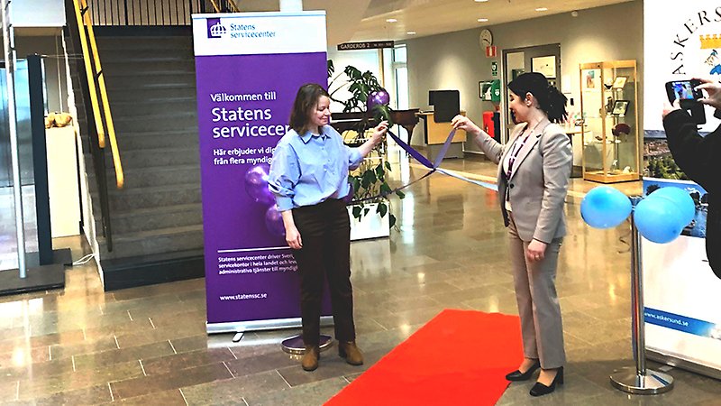 Servicekontor 142 har nu öppnat i Askersund - Statens servicecenter